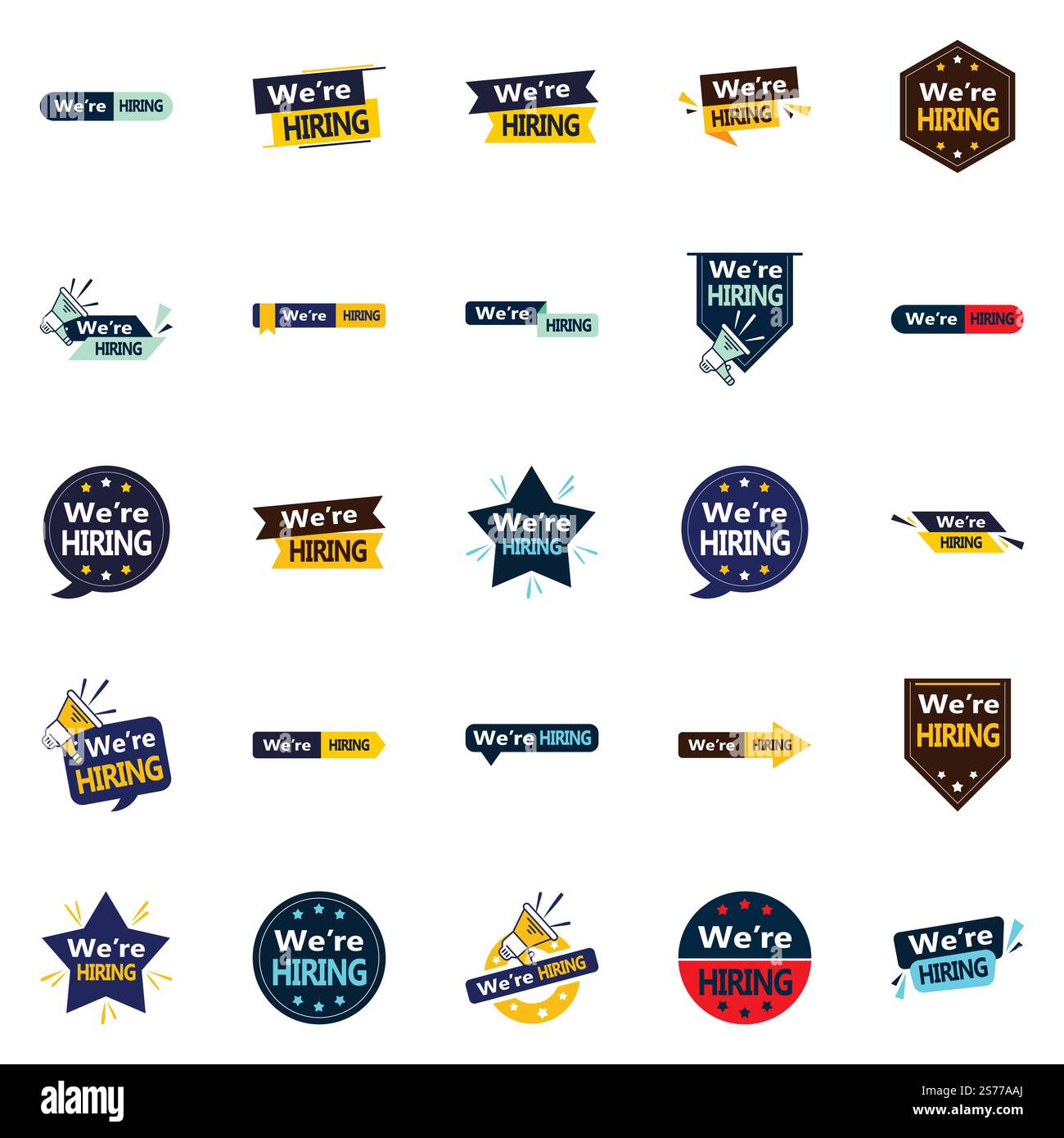 We’re Hiring 25 Fresh and Innovative Vector Designs for Job Openings ...