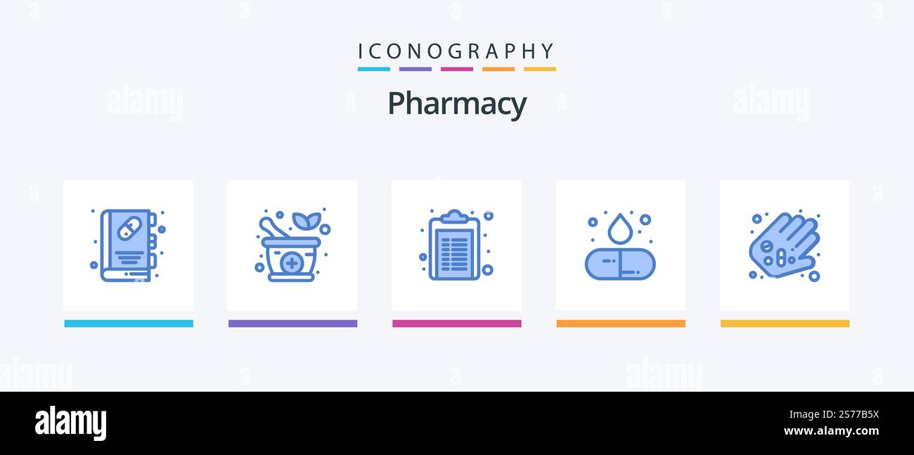 Pharmacy Blue 5 Icon Pack Including pharmacy. hand. medicine. medicine ...