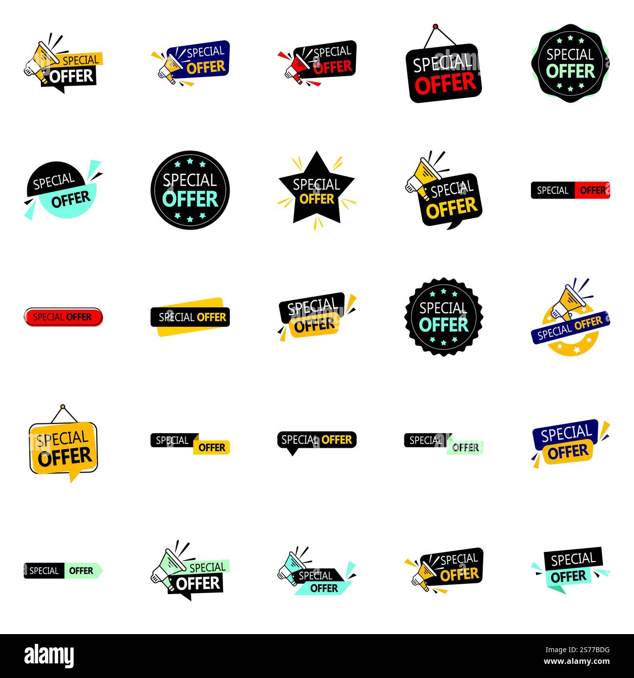 The Special Offer Vector Collection 25 Flexible Designs for Your Next ...