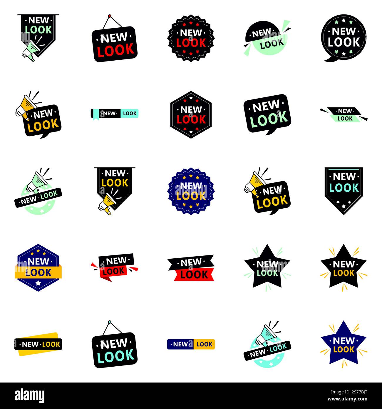 25 Fresh Vector Designs for a New Look in your advertising Stock Vector ...