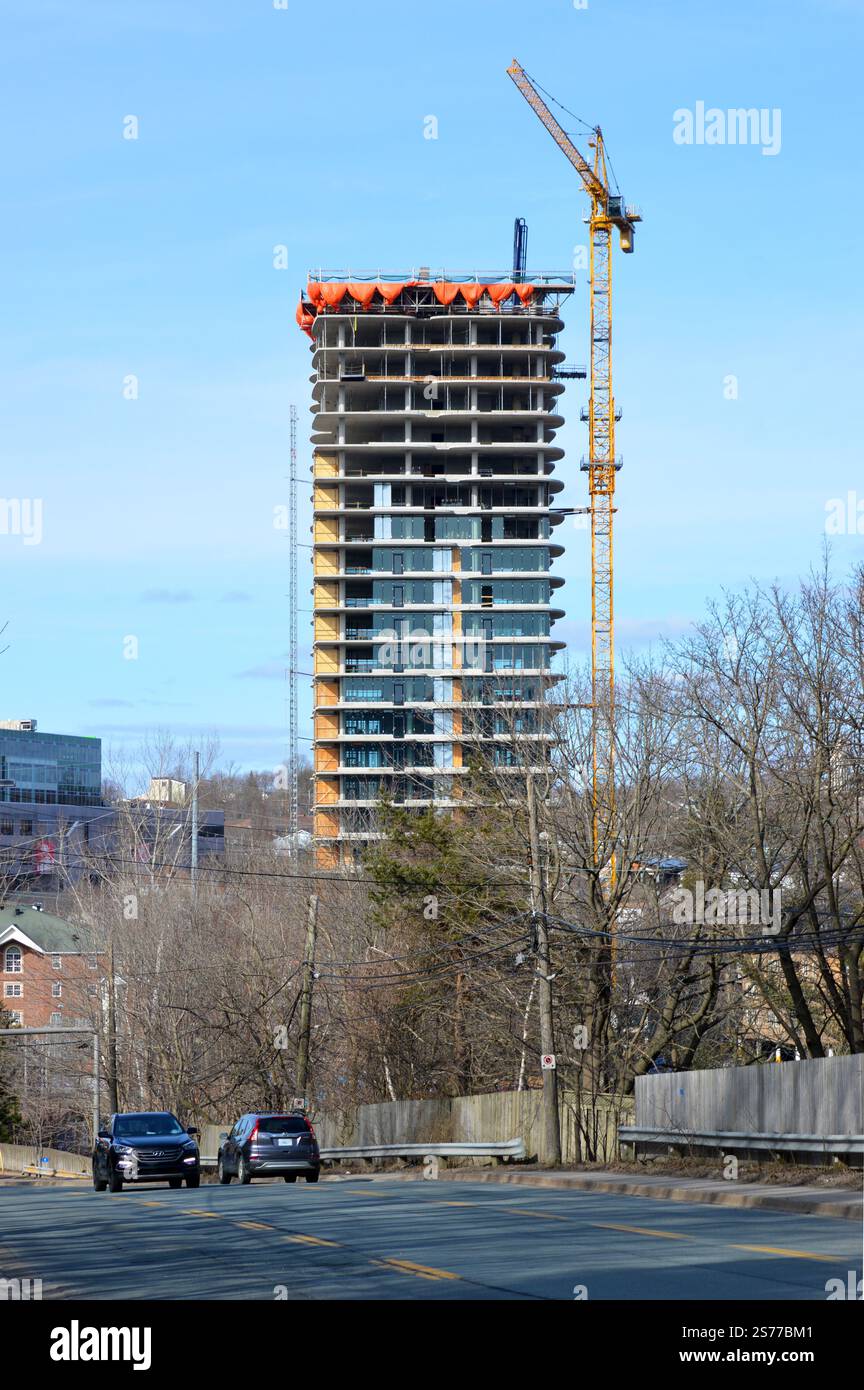 The One77 apartment tower in Halifax, Nova Scotia (7177 Quinpool Road ...