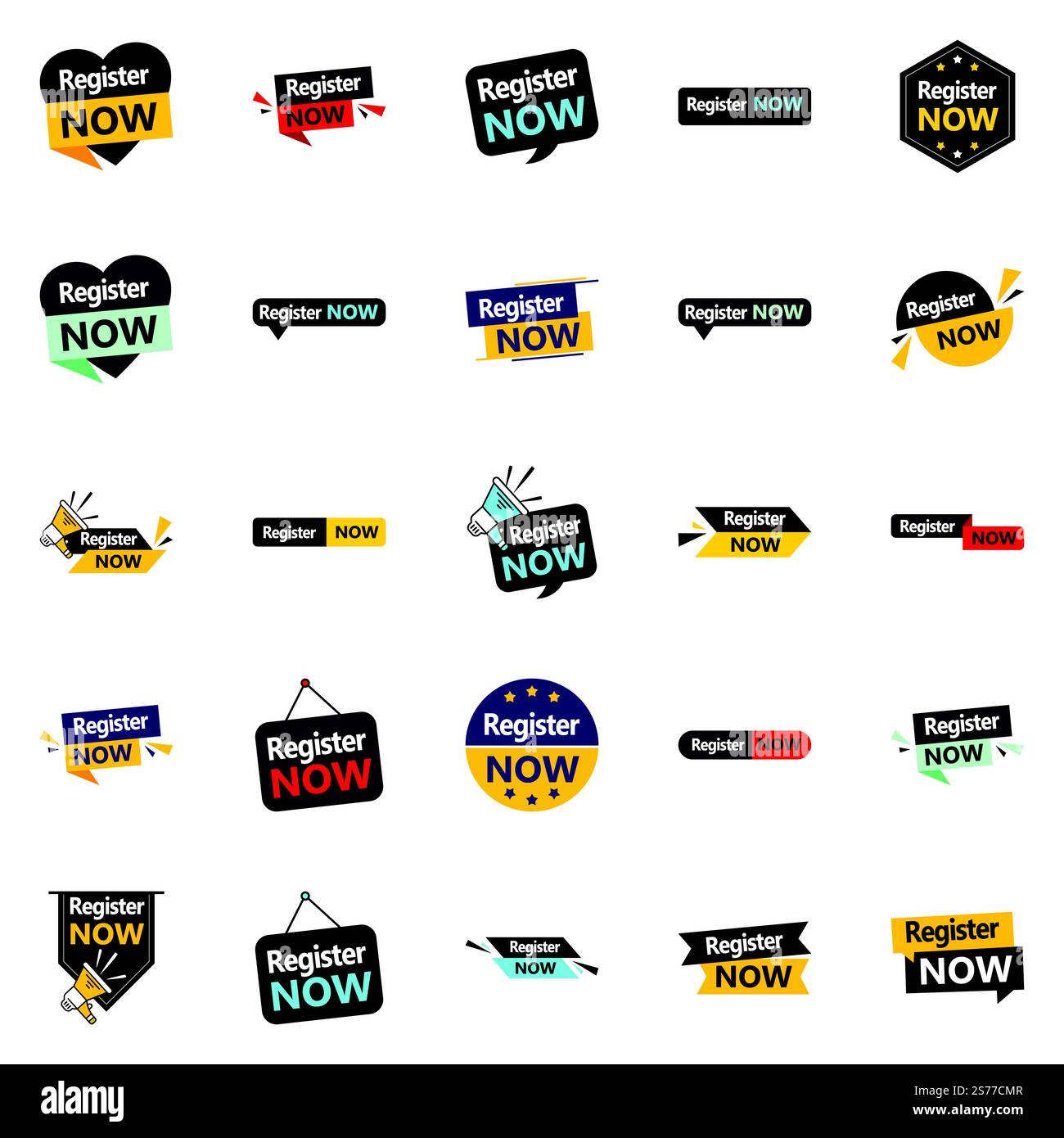 25 High quality Typographic Designs for a professional registration ...