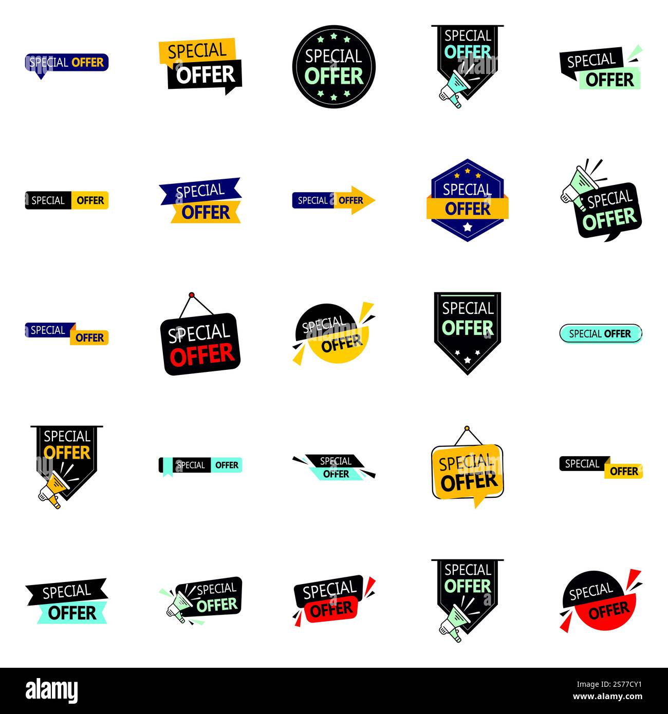 The Special Offer Vector Collection 25 Flexible Designs for Your Next ...