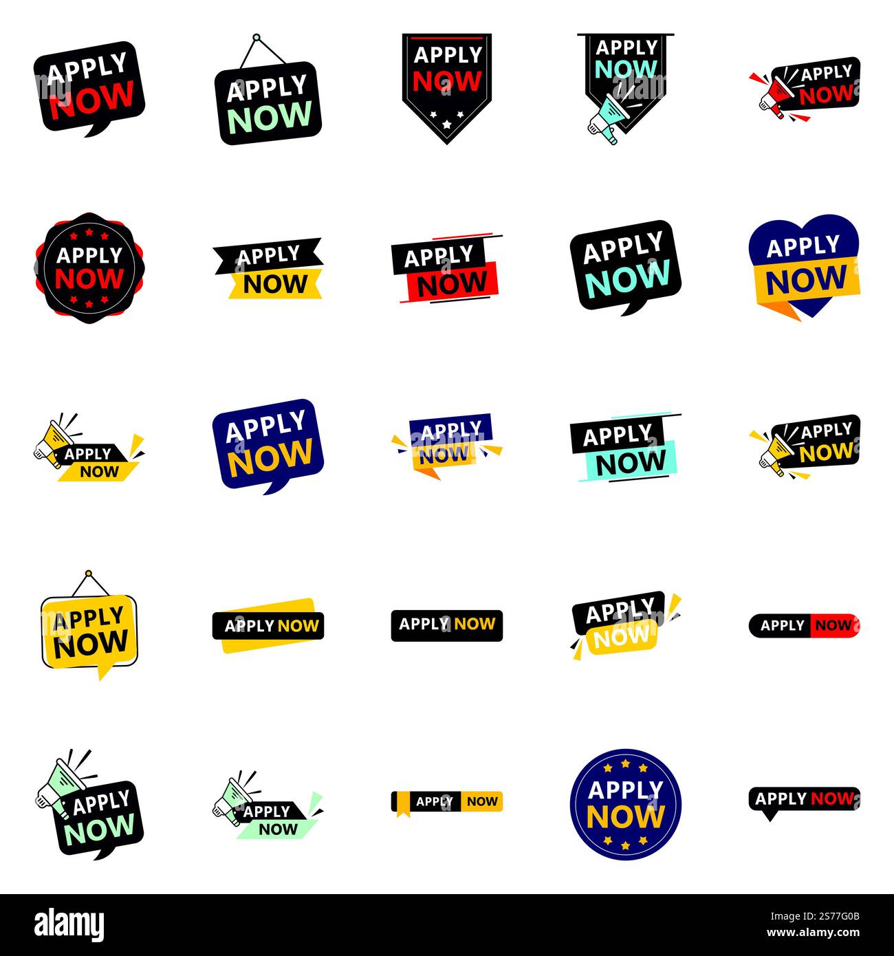 Eye catching label Cut Out Stock Images & Pictures - Alamy