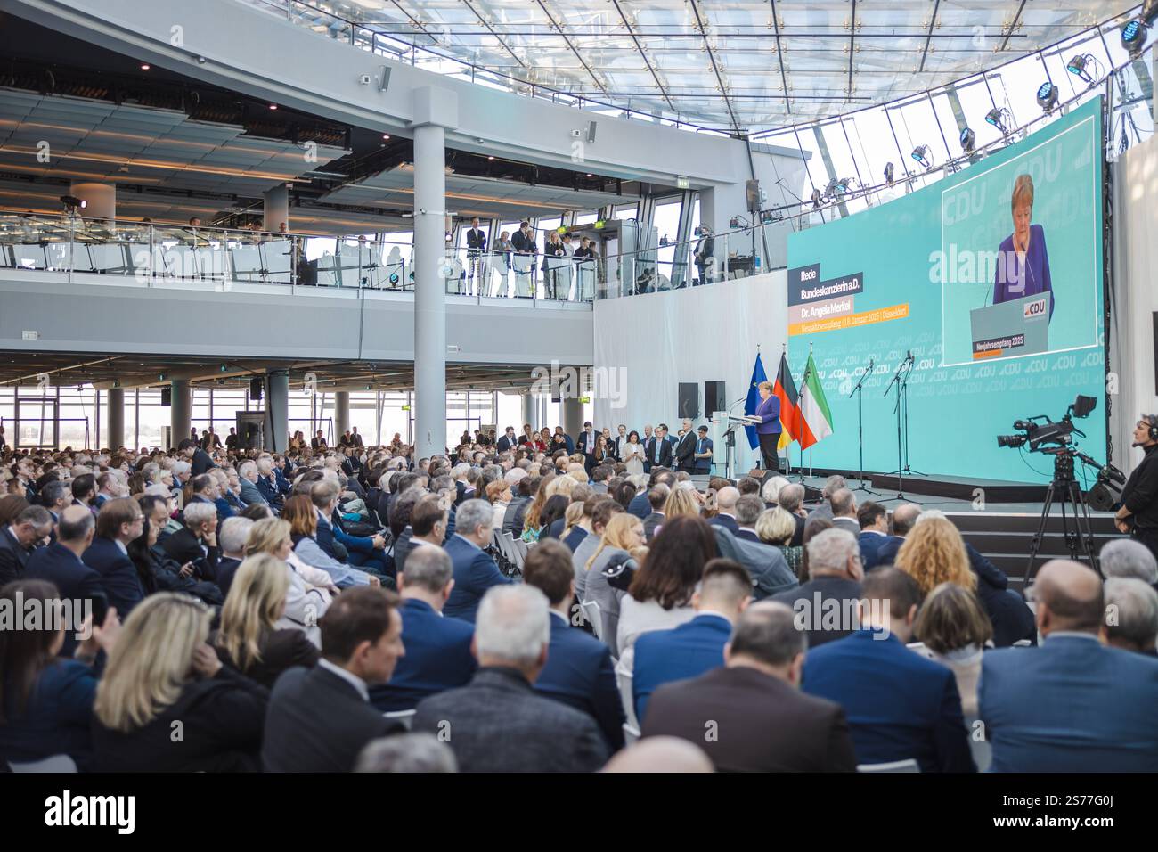 CDU NRW Neujahrsempfang in Düsseldorf - 18.01.2025 Rede vom Ehrengast ...