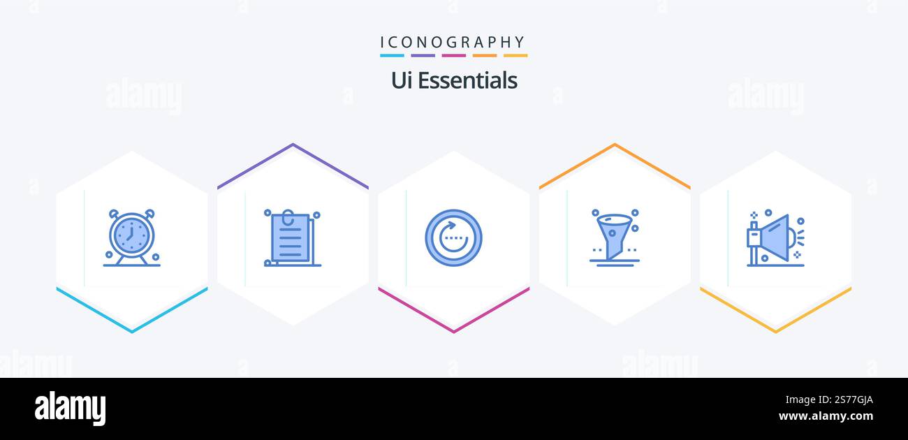 Ui Essentials 25 Blue icon pack including interface. browser. ui. ui ...
