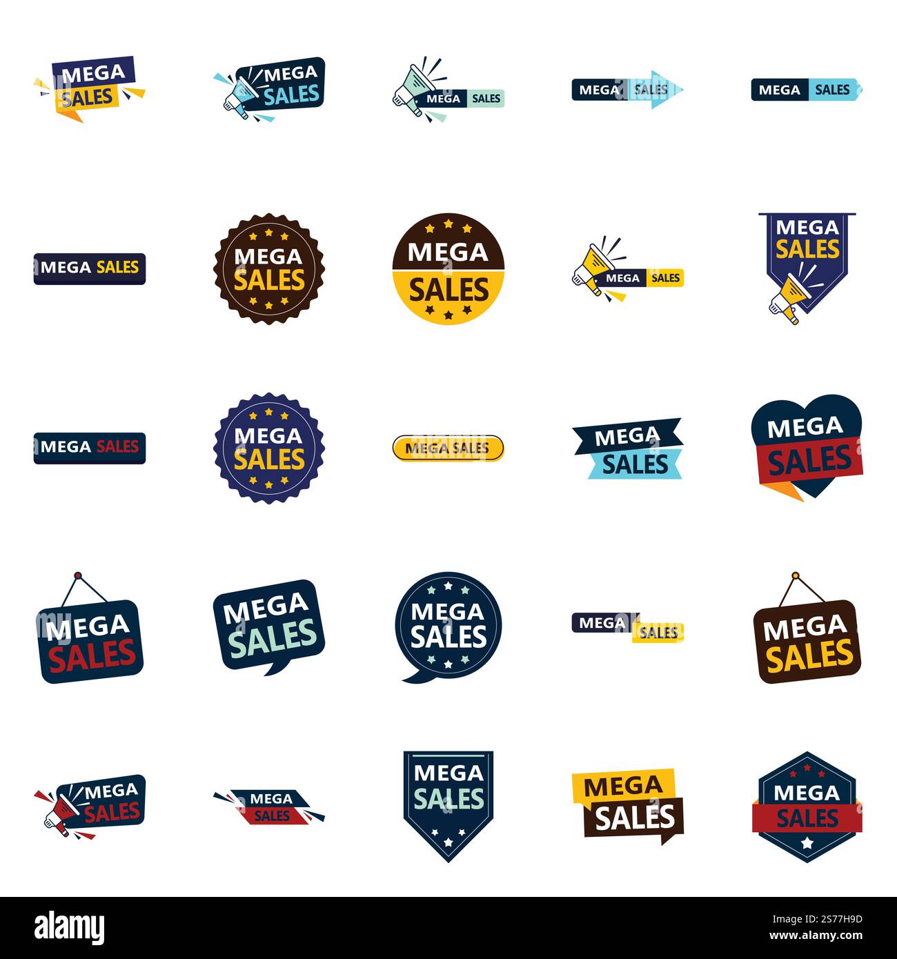 The Mega Sale Vector Collection 25 Flexible Designs for Your Next ...