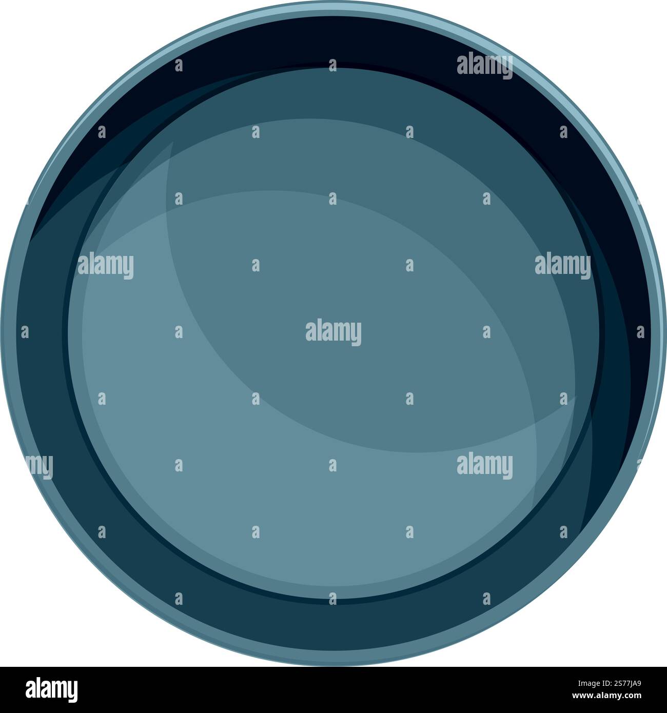 Round bakeware icon cartoon vector. Cooking stuff. Cook equipment ...