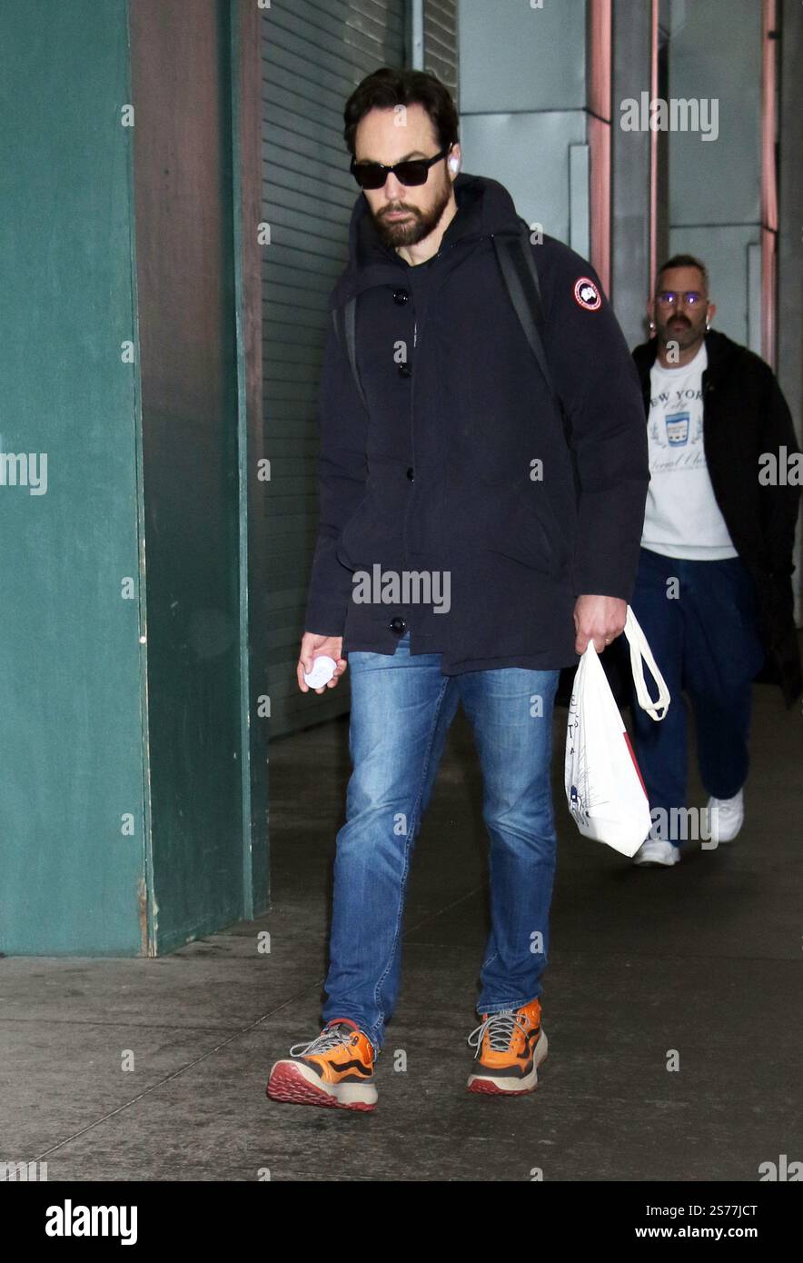NEW YORK, NY- JANUARY 18: Jim Parsons seen in New York City on January ...