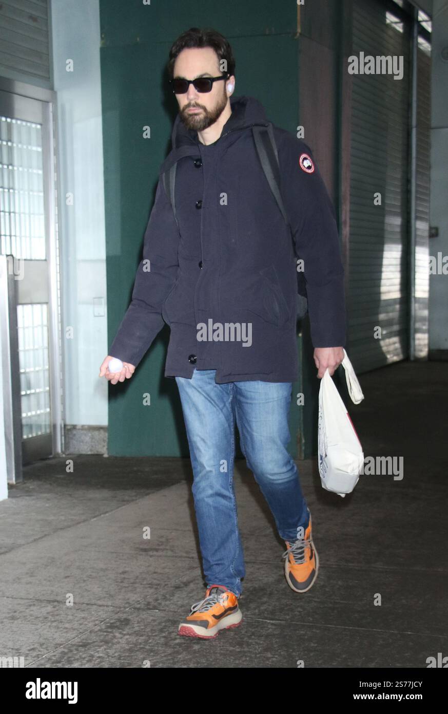 New York, NY, USA. 18th Jan, 2025. Jim Parsons seen in New York City on ...