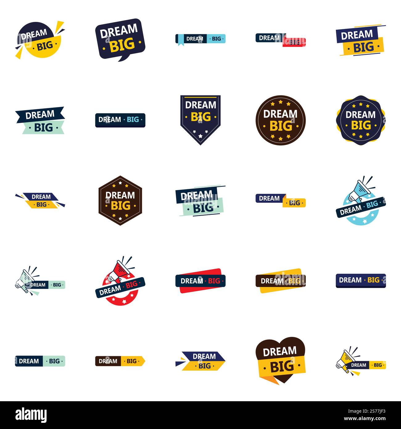 25 Fresh vector designs for self belief and encouragement Dream Big ...