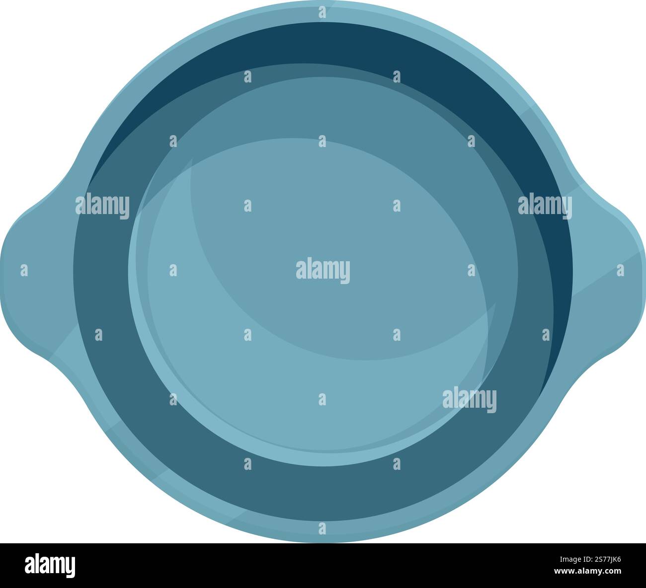 Round cook icon cartoon vector. Food bakery. Mold form. Round cook icon ...