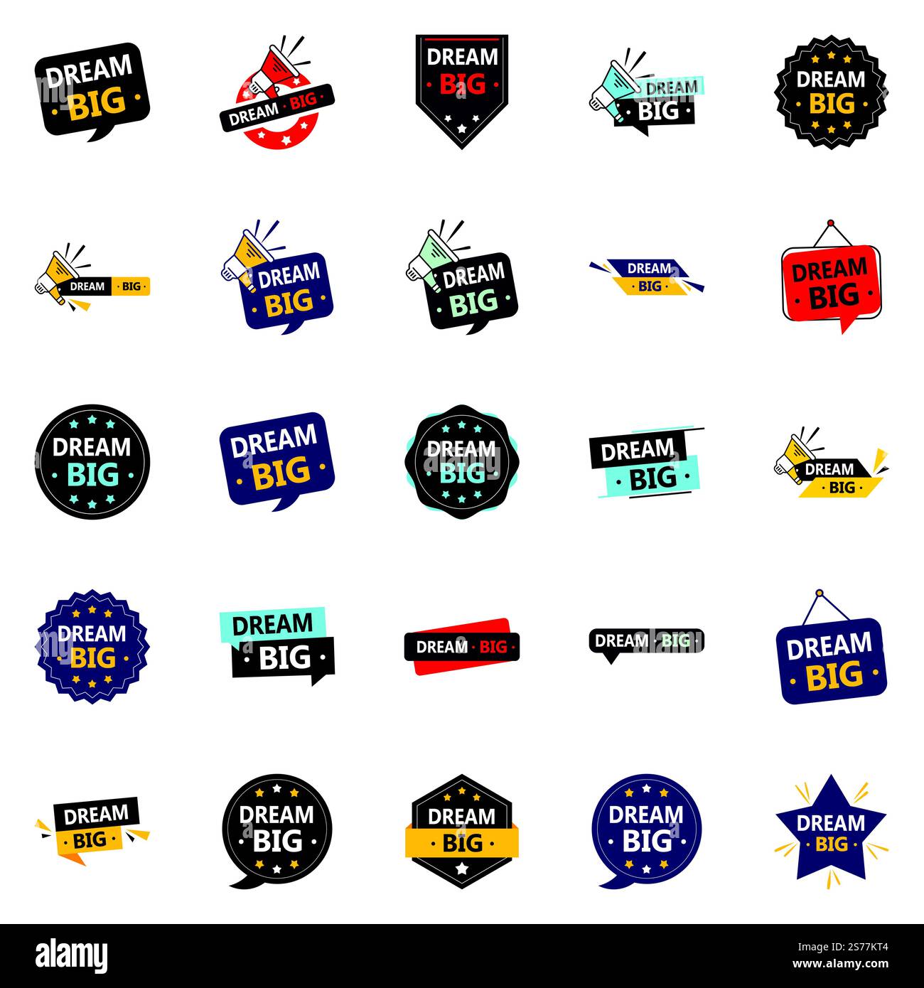 Dream Big 25 Unique Vector Designs for Reaching new Heights Stock ...