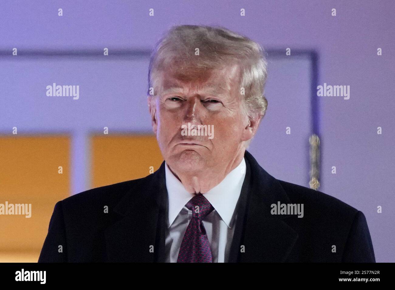 President-elect Donald Trump watches fireworks at Trump National Golf ...
