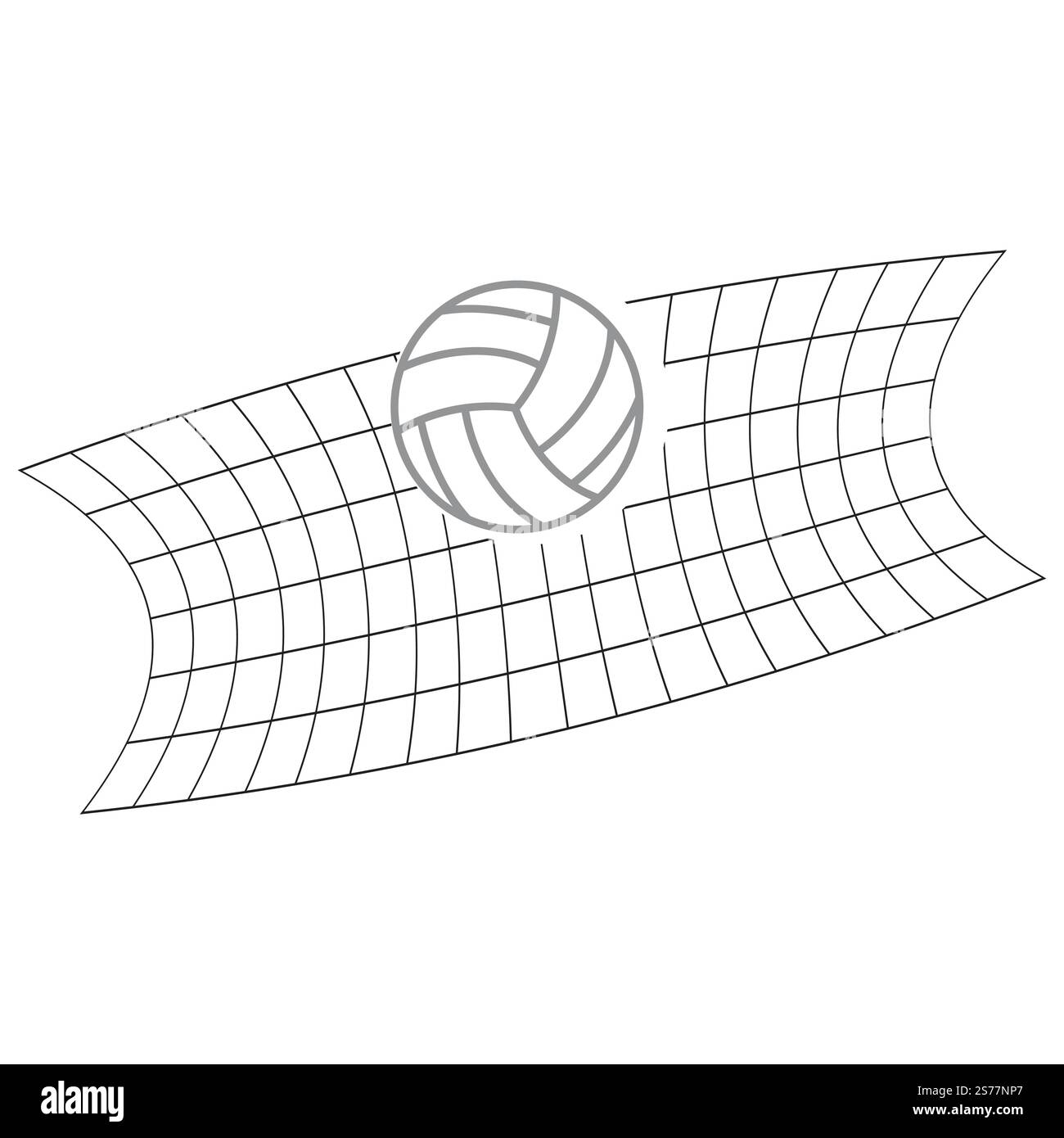 Volley ball logo vector and symbol design template Stock Vector Image ...