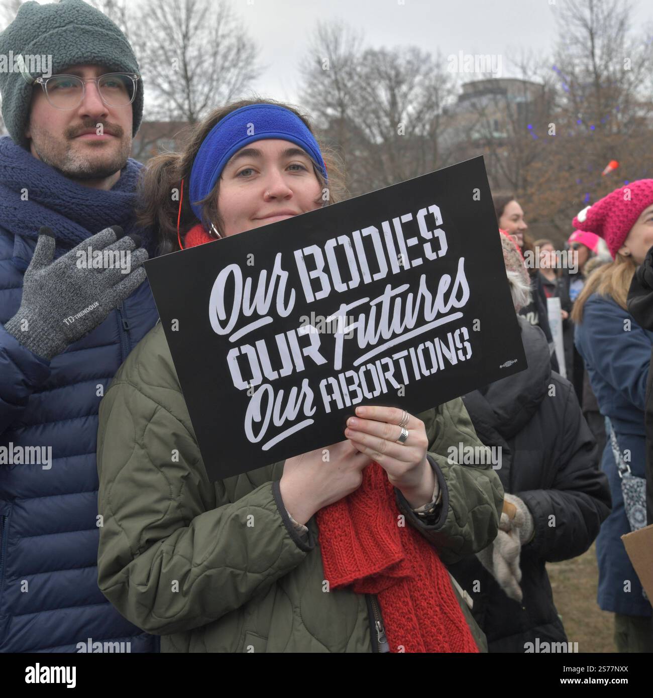 Boston, Massachusetts, USA. 18th Jan, 2025. The Boston Women's March ...
