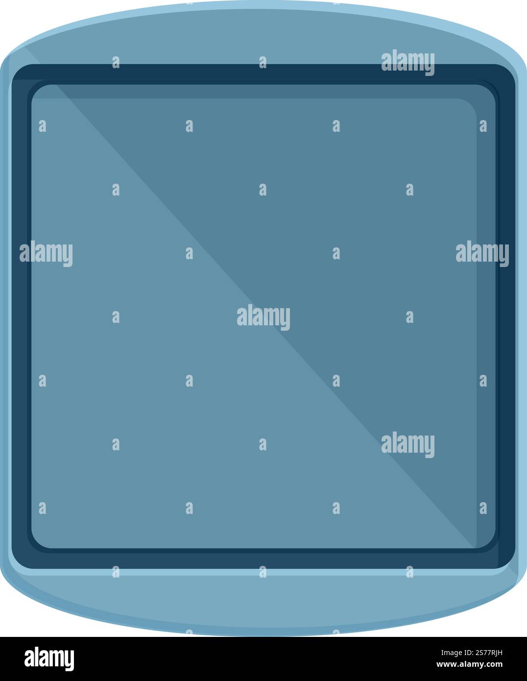 Food tray icon cartoon vector. Cook form. Tin dish. Food tray icon ...