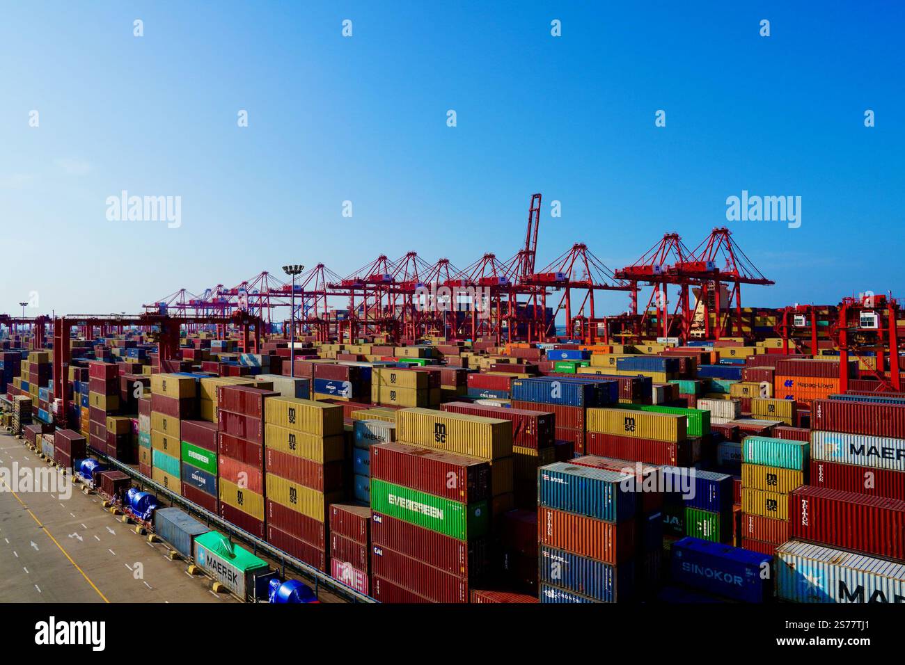 Colombo. 7th Jan, 2025. This photo taken on Jan. 7, 2025 shows a view ...