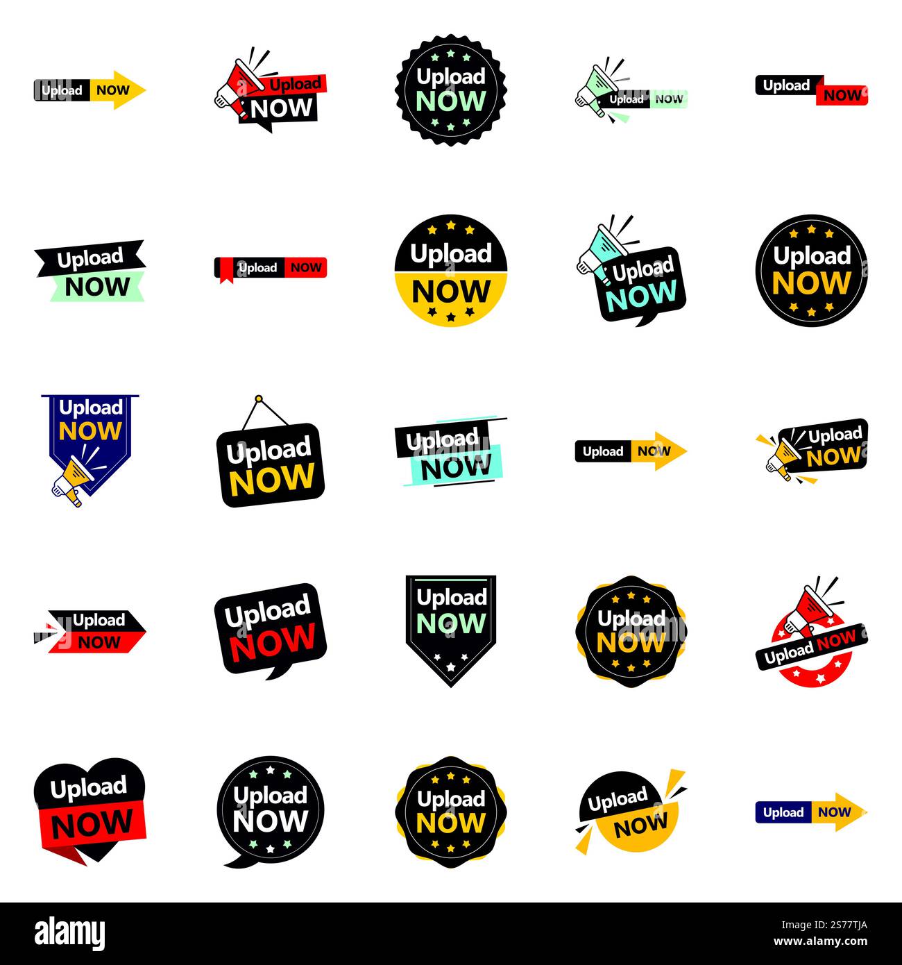 The Upload Now Pack 25 Unique Vector Designs for Product Designers ...