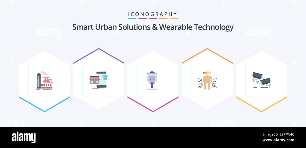 Wearable sensor pack Stock Vector Images - Alamy