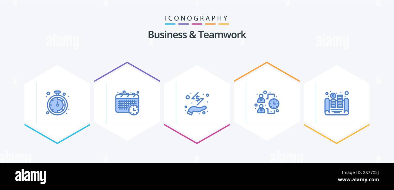 Business And Teamwork 25 Blue icon pack including money. cash. cash ...