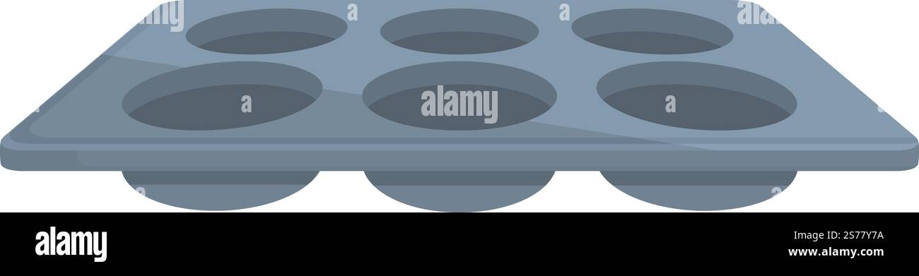 Bakeware cupcake icon cartoon vector. Kitchen pan. Food dish. Bakeware ...
