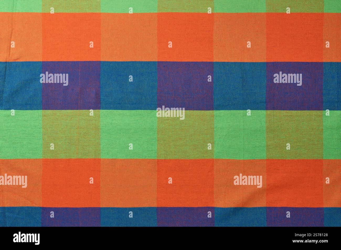 abstract of colorful fabric pattern, handmade craft style product in ...