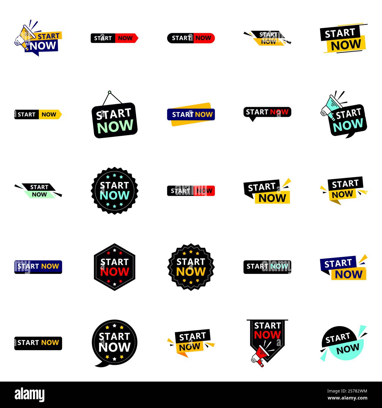 25 Professional Typographic Designs for a polished start campaign Start ...