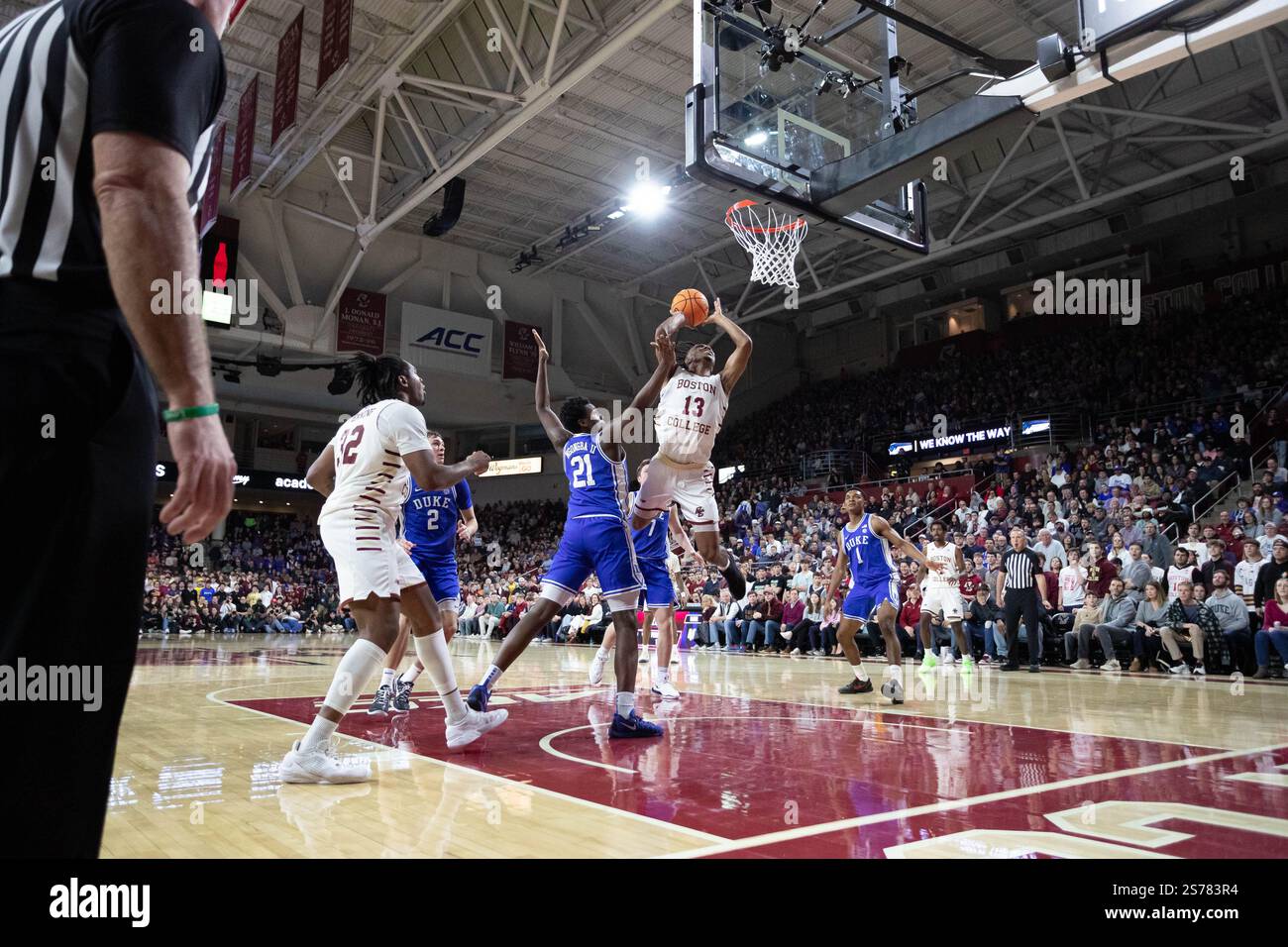 January 18, 2025; Chestnut Hill, Massachusetts, USA; Boston College ...