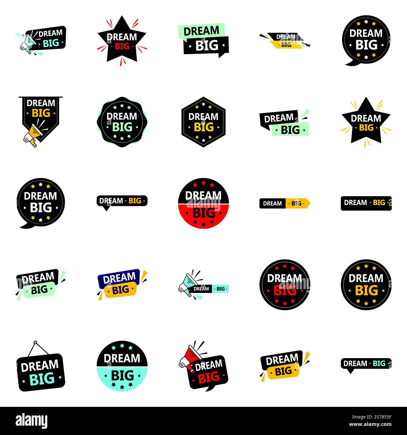 25 Versatile Vector Images for Making Your Dreams a Reality Stock ...