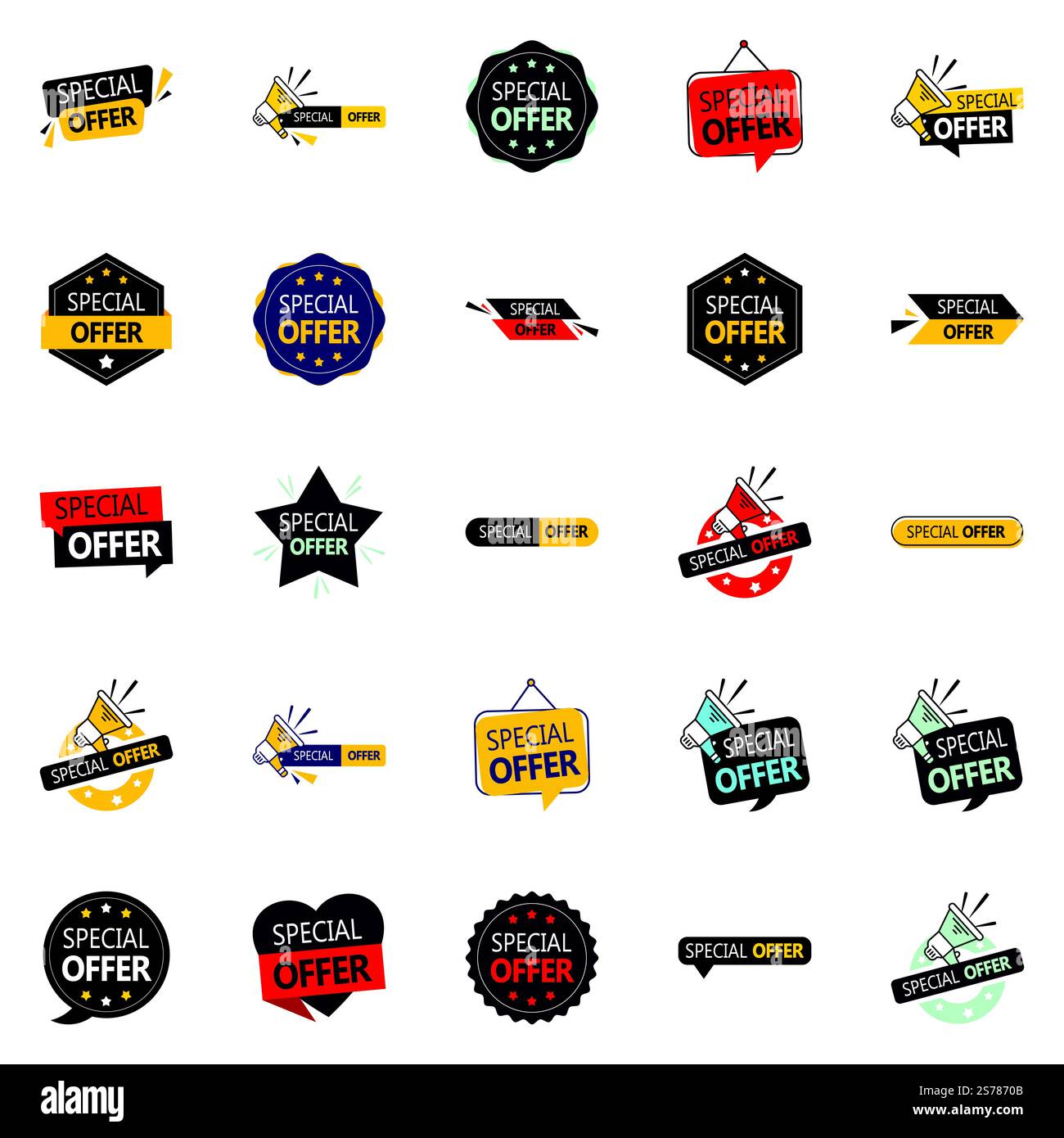 25 Customizable Vector Designs in the Special Offer Pack Perfect for ...