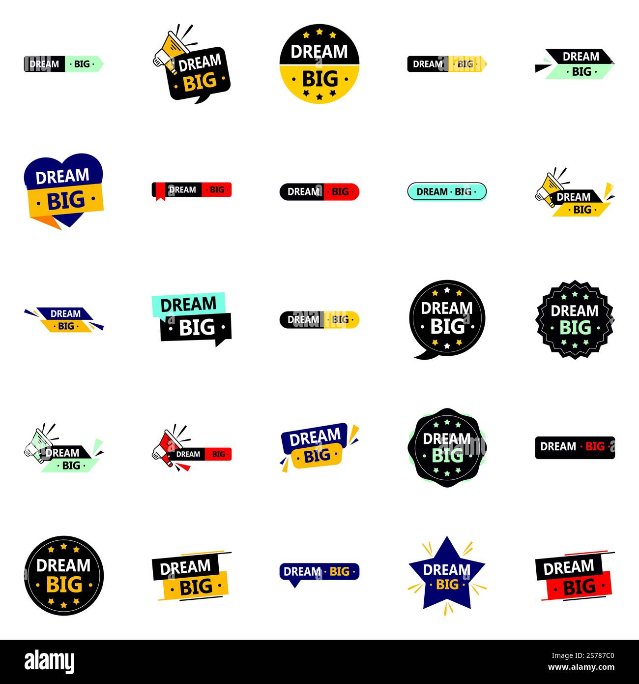 25 Vector Designs to ignite your passion and imagination Dream Big ...