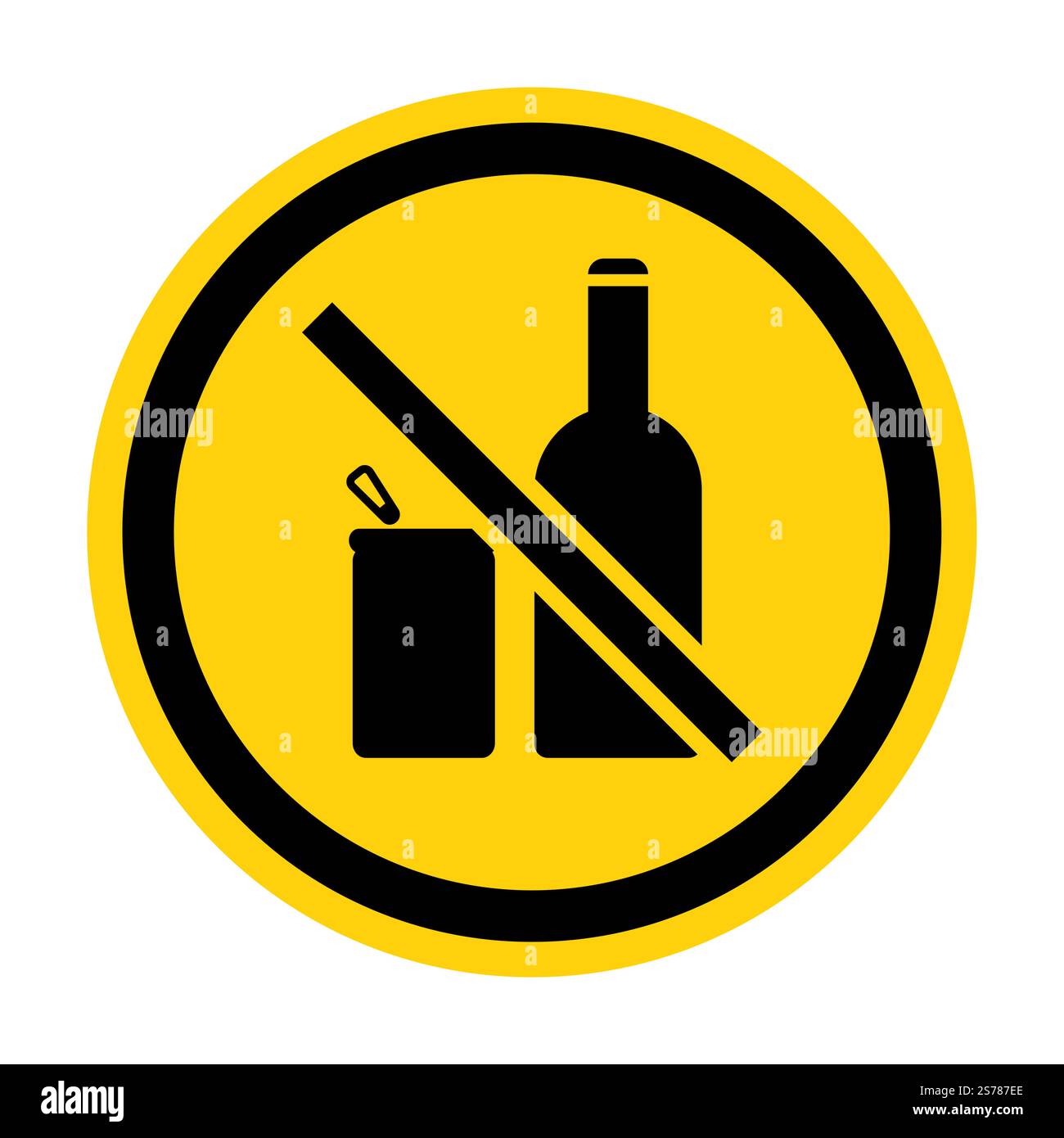 No alcohol sign, No Drinking alcohol Stock Vector Image & Art - Alamy