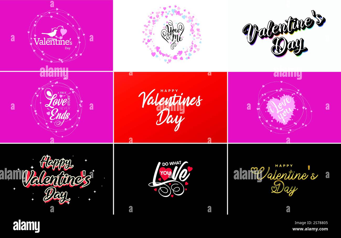 Pink October logo with hearts and calligraphy lettering isolated on ...