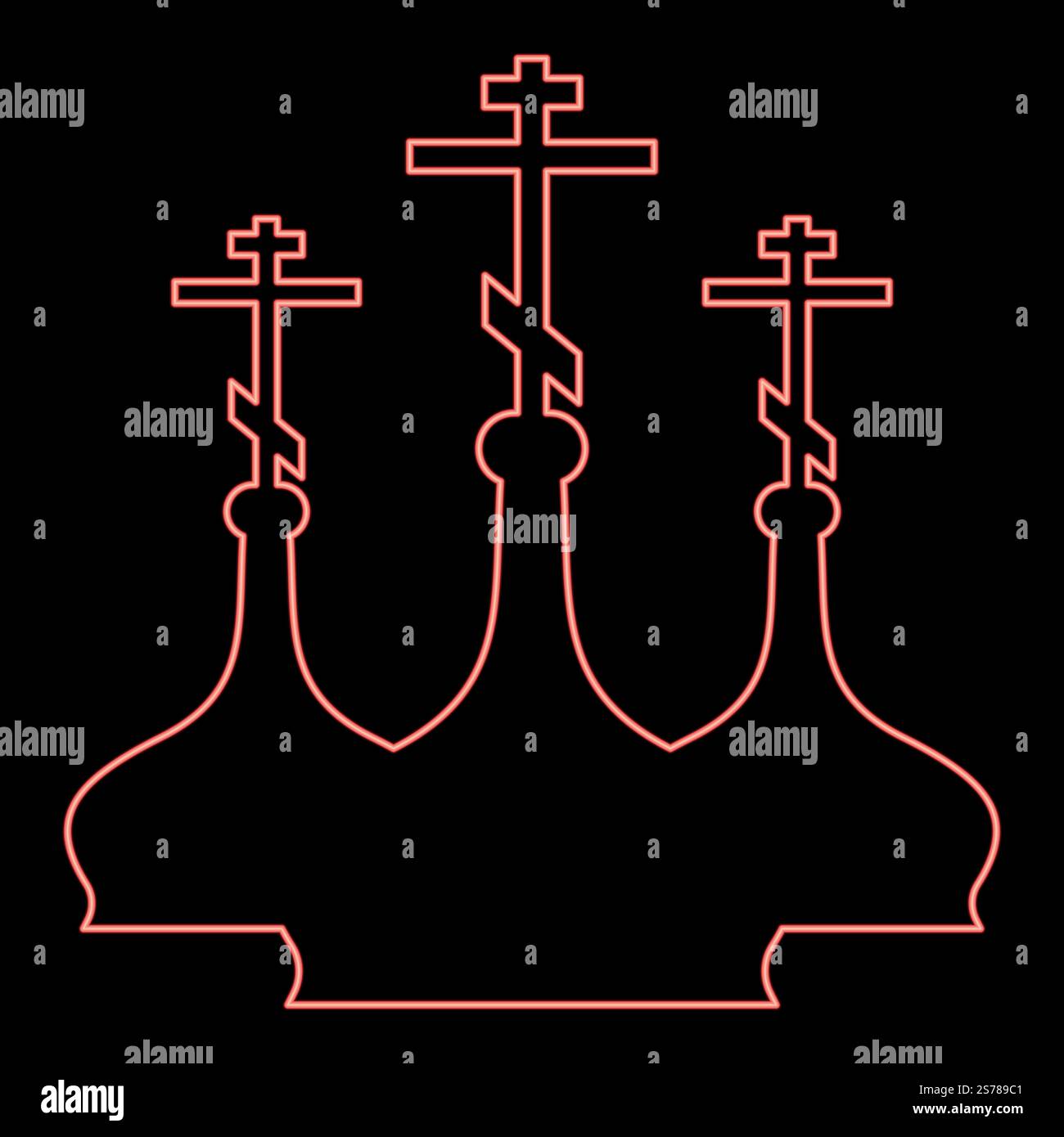 Neon dome Stock Vector Images - Alamy