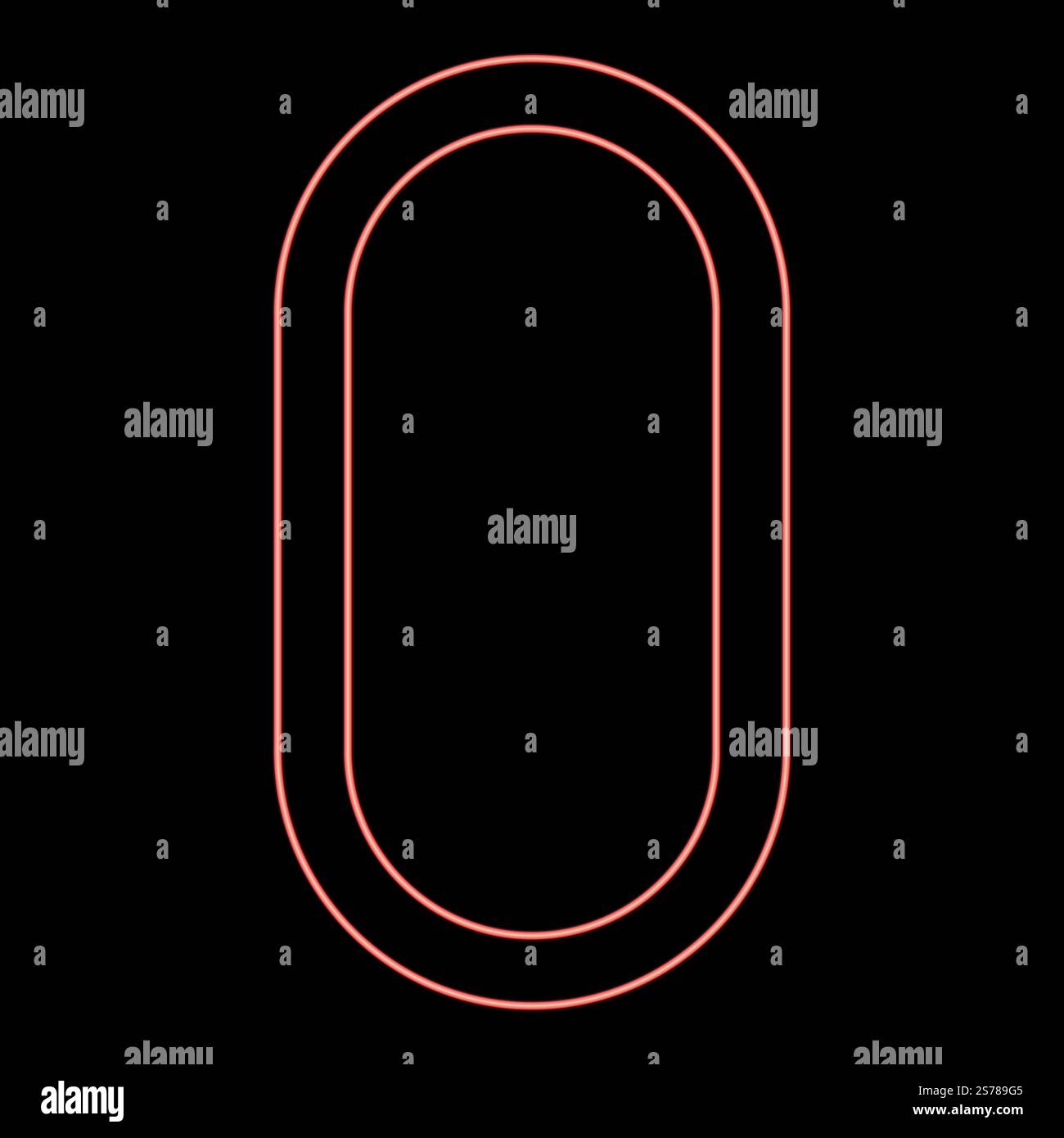 Neon belt for wheel washing machine toothless red color vector ...