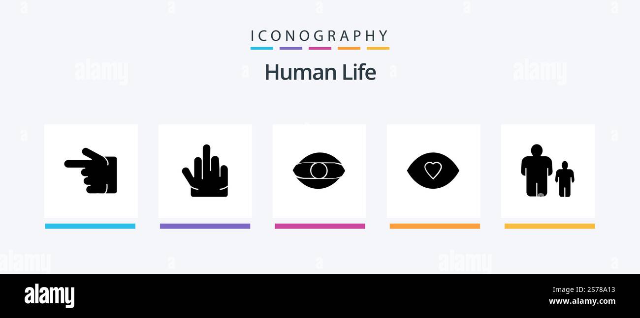 Human Glyph 5 Icon Pack Including . face. parental control. family ...