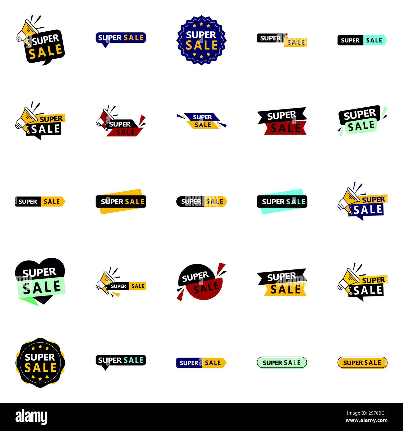25 exclusive super sale Stock Vector Images - Alamy
