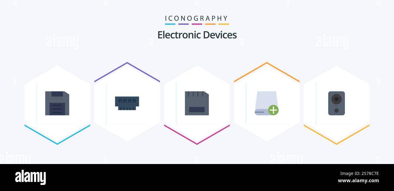 Devices 25 Flat icon pack including devices. add. hardware. hardware ...