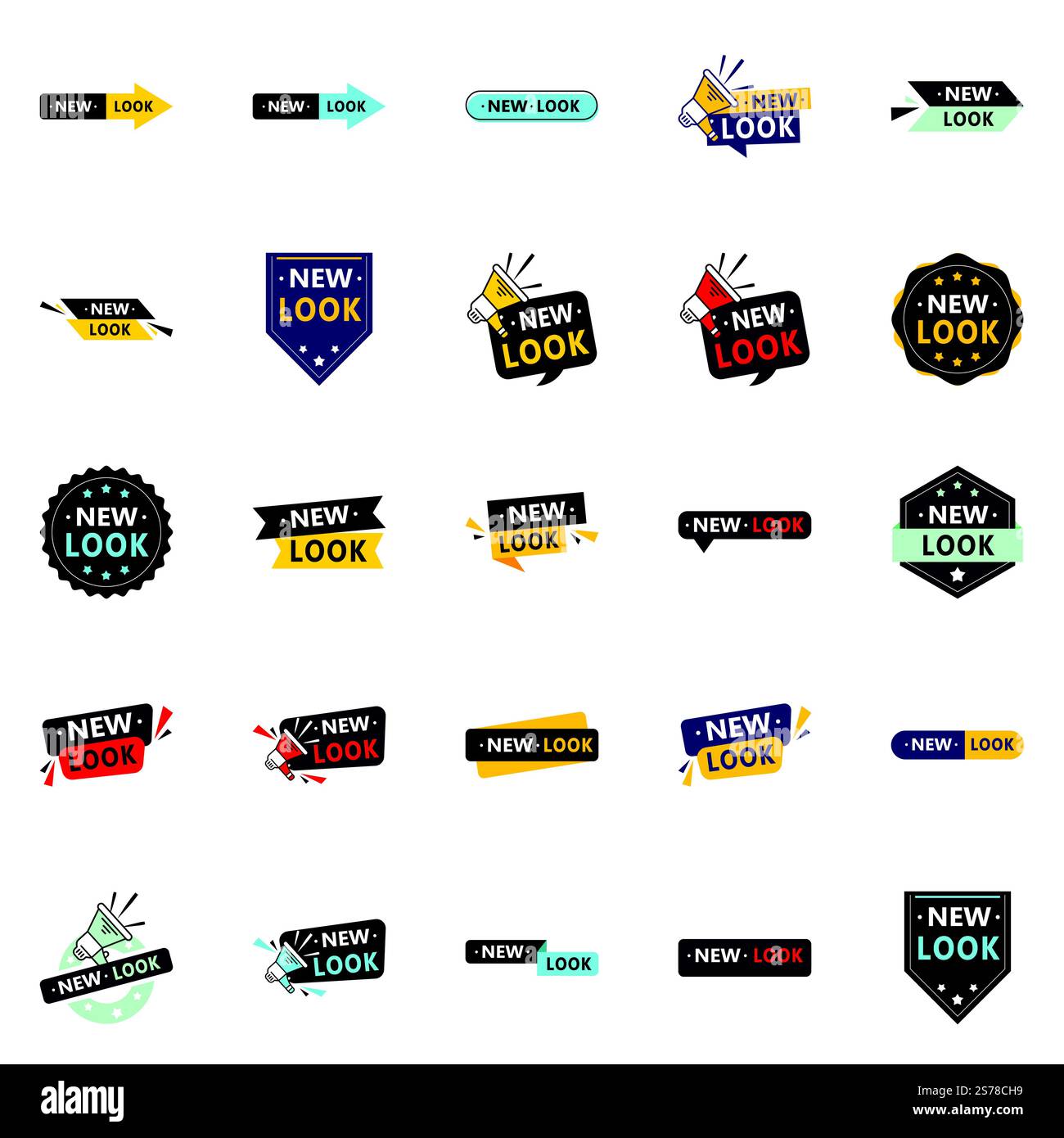 Introduce a new brand image with 25 modern vector designs for your New ...