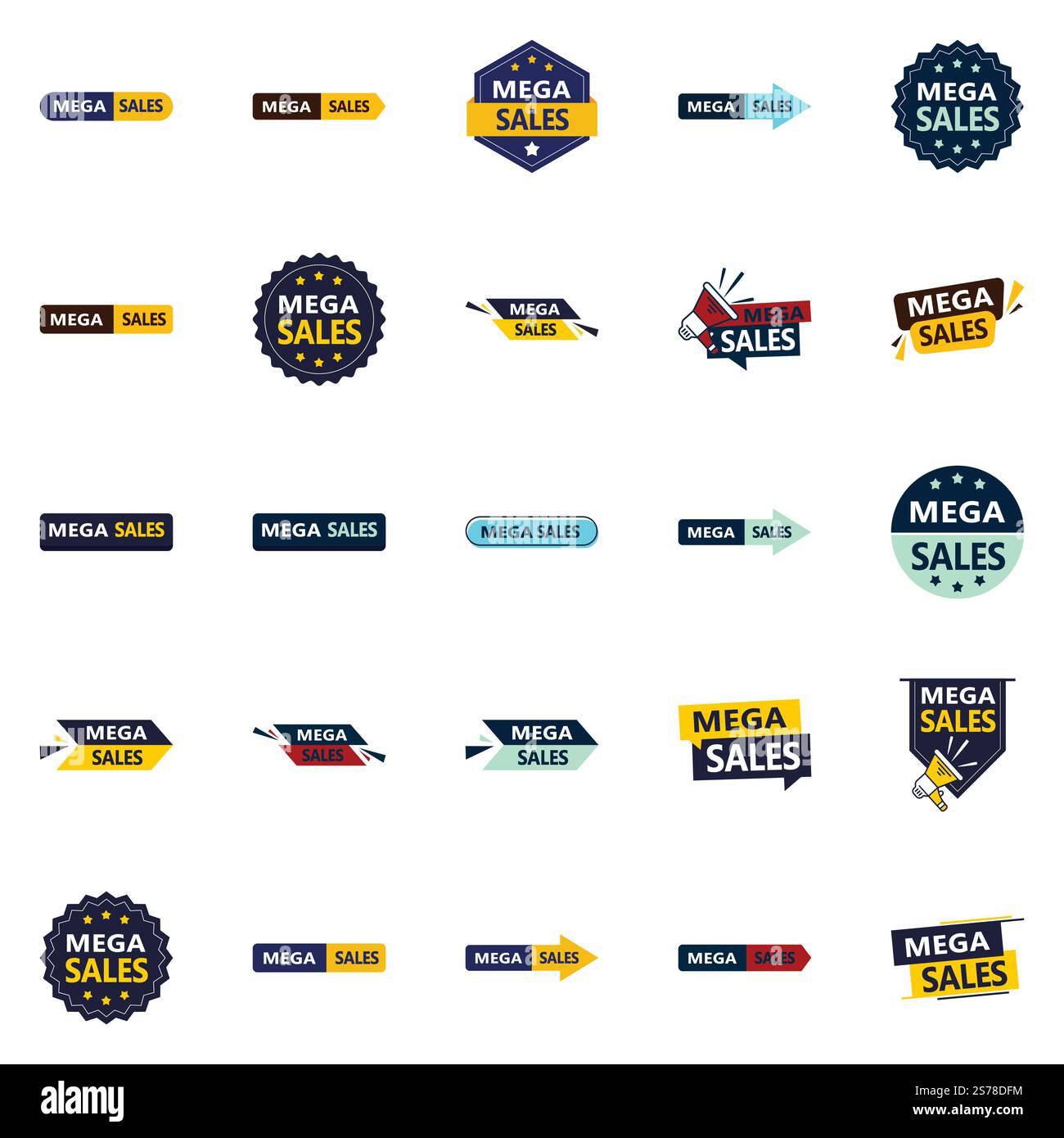 25 Customizable Vector Designs in the Mega Sale Pack Perfect for ...