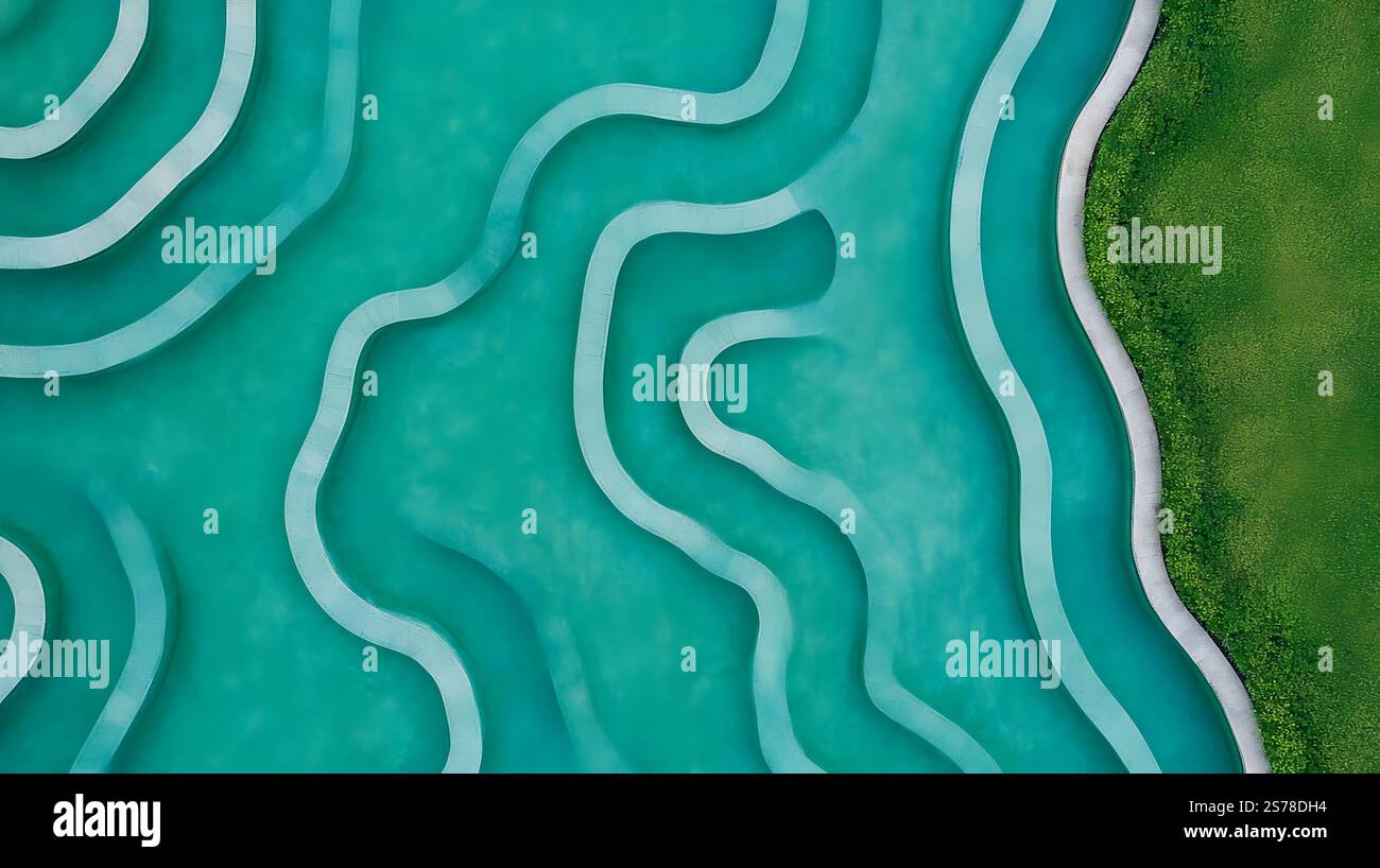 Mesmerizing aerial perspective showcasing the captivating design and ...