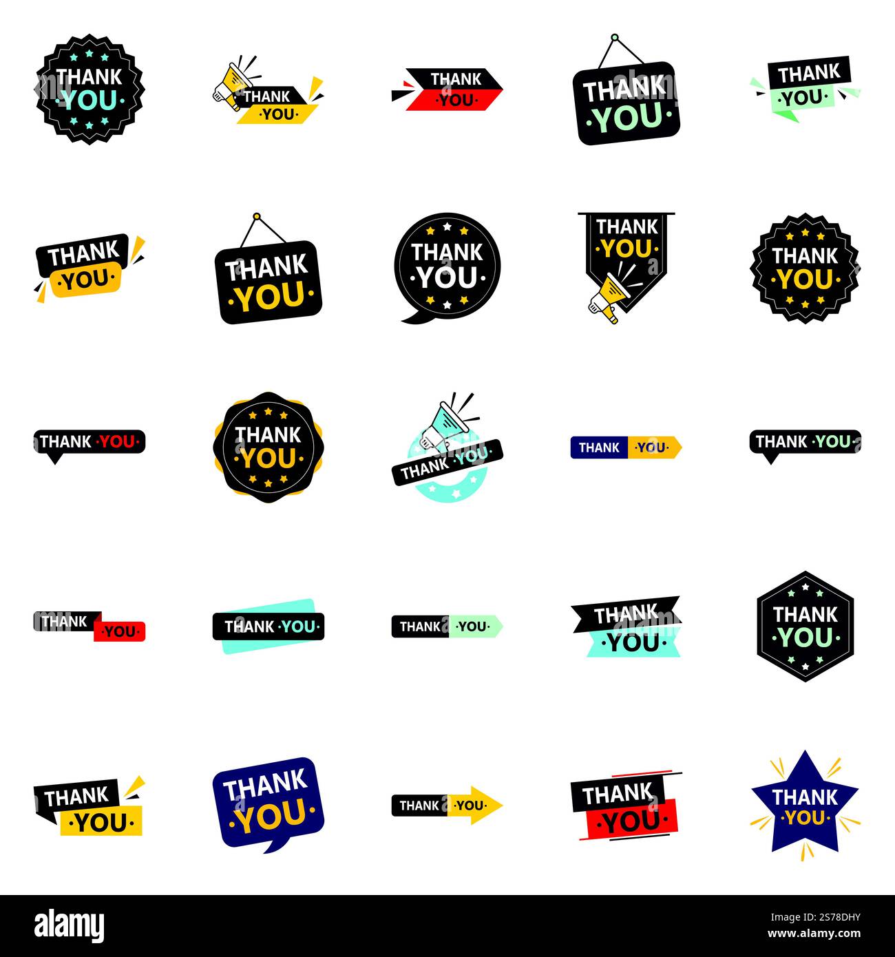 Thank You 25 Eye catching Vector Images to Express your Appreciation ...