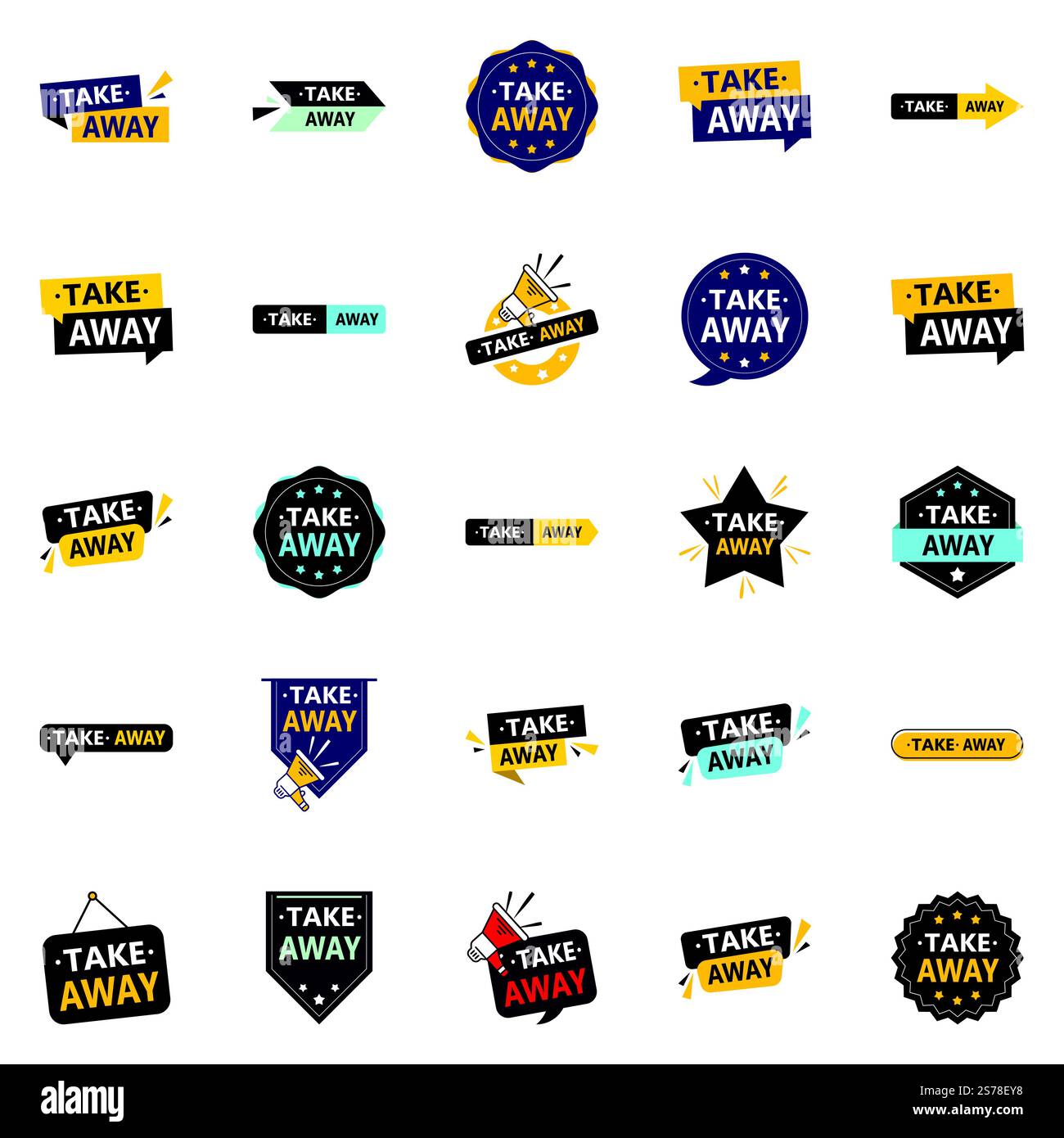 Take Away 25 Professional Vector Banners for Your Next Food Related ...