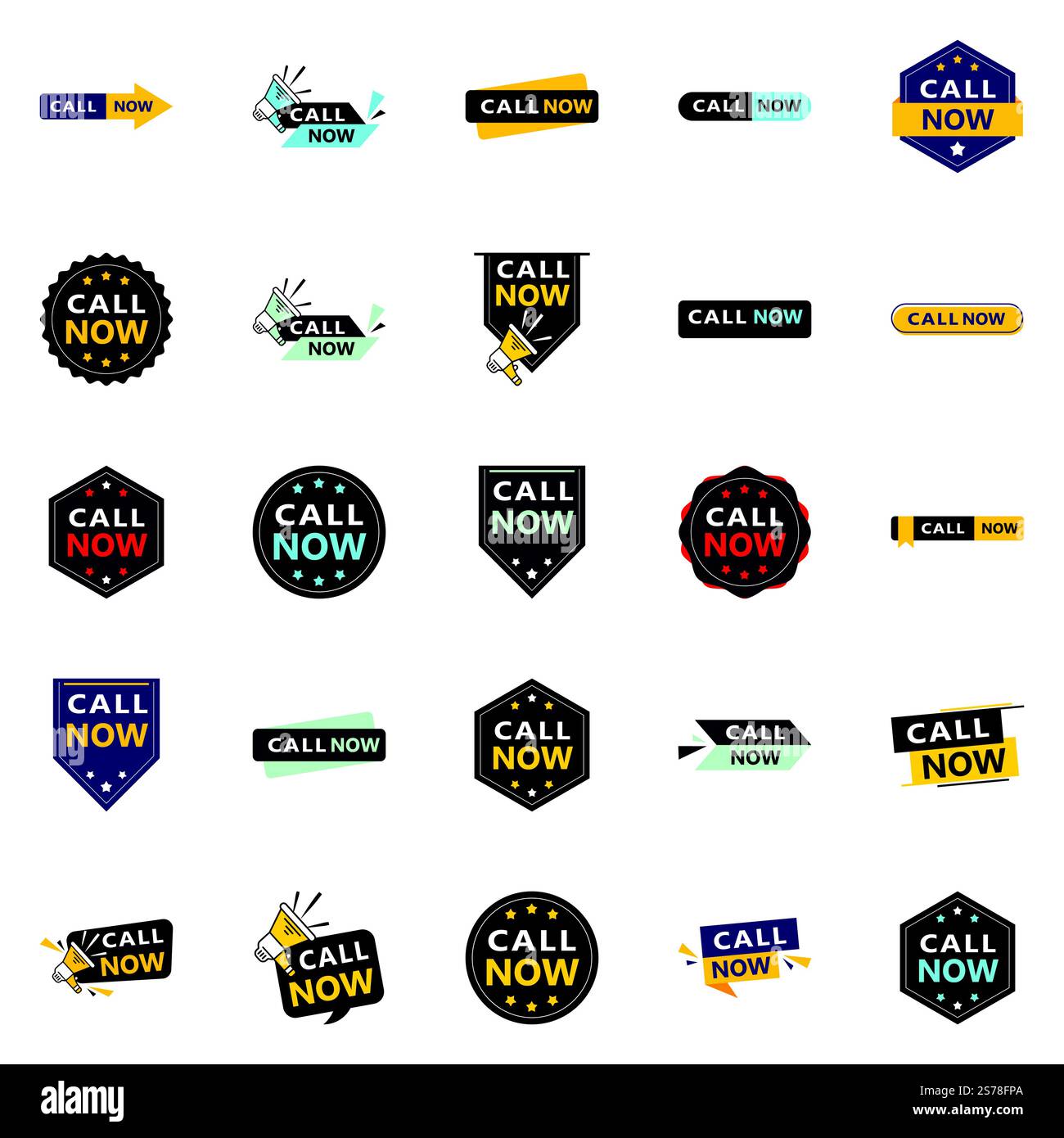 Call Now 25 Fresh Typographic Designs for an updated call to action ...