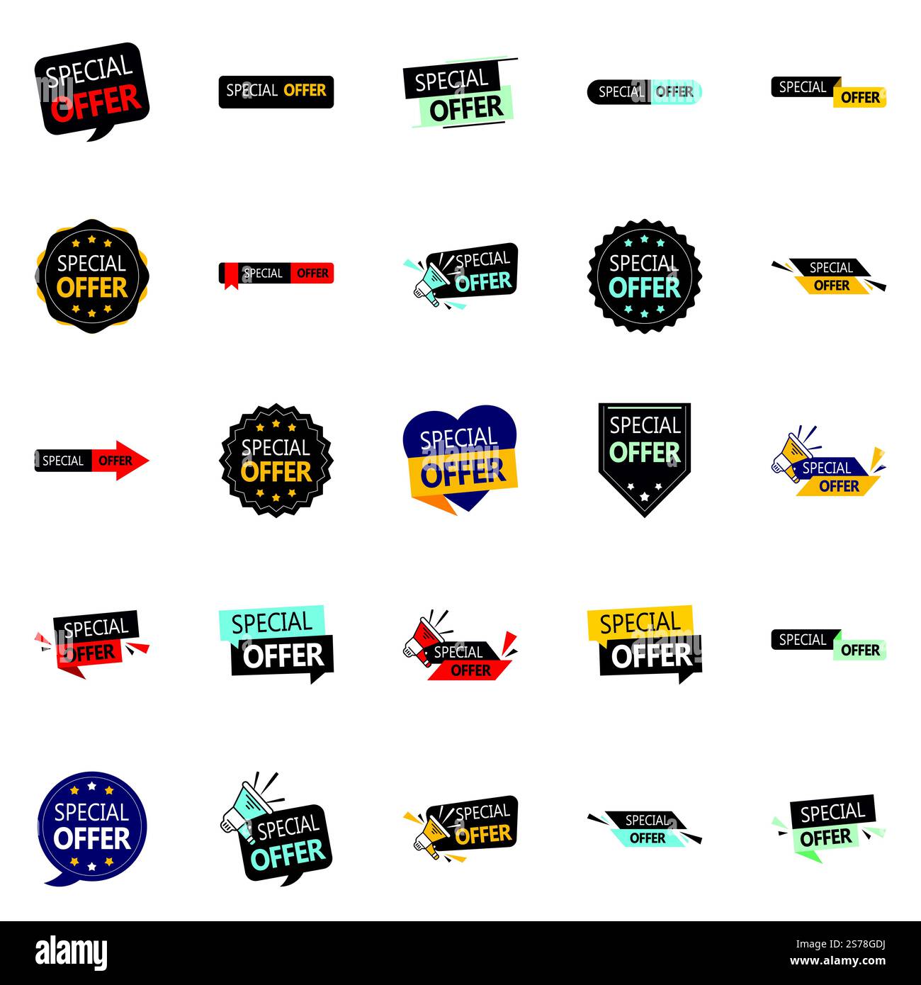 25 Stunning Vector Designs in the Special Offer Bundle Perfect for ...