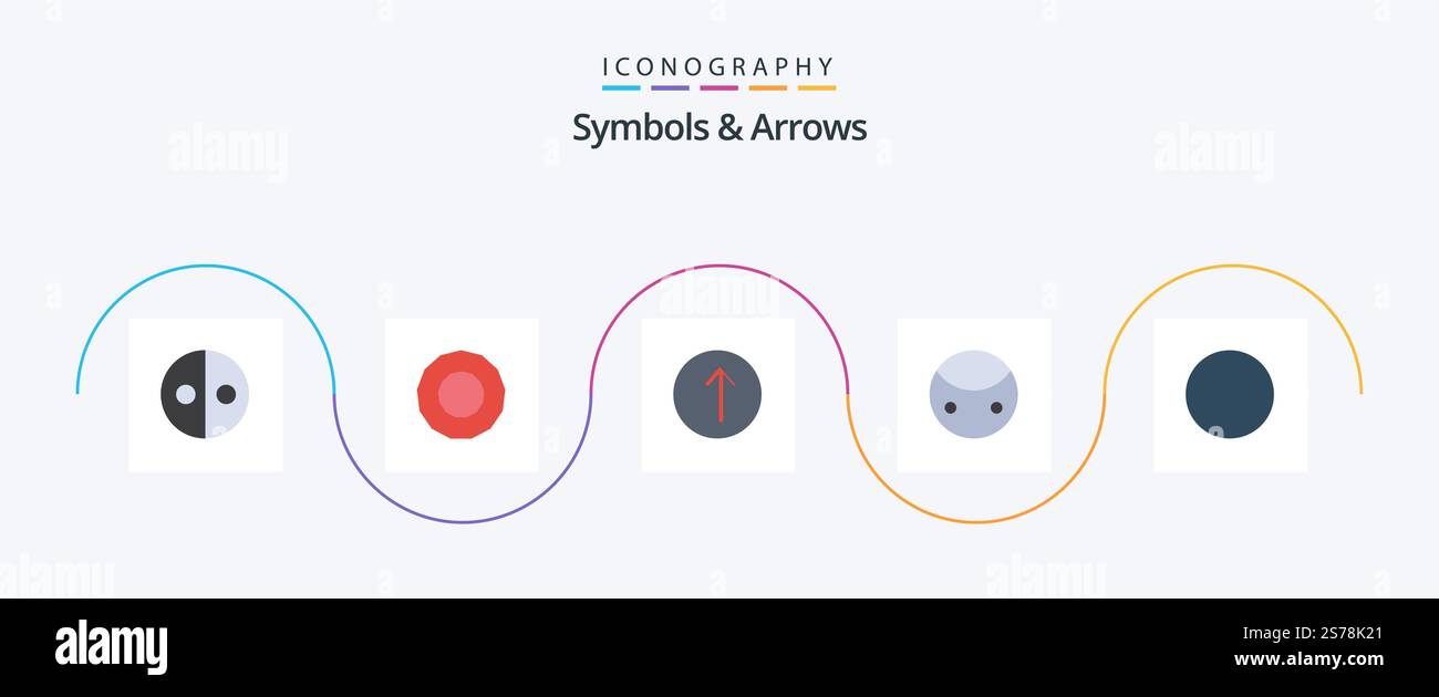 Symbols and Arrows Flat 5 Icon Pack Including . up. round. symbols ...