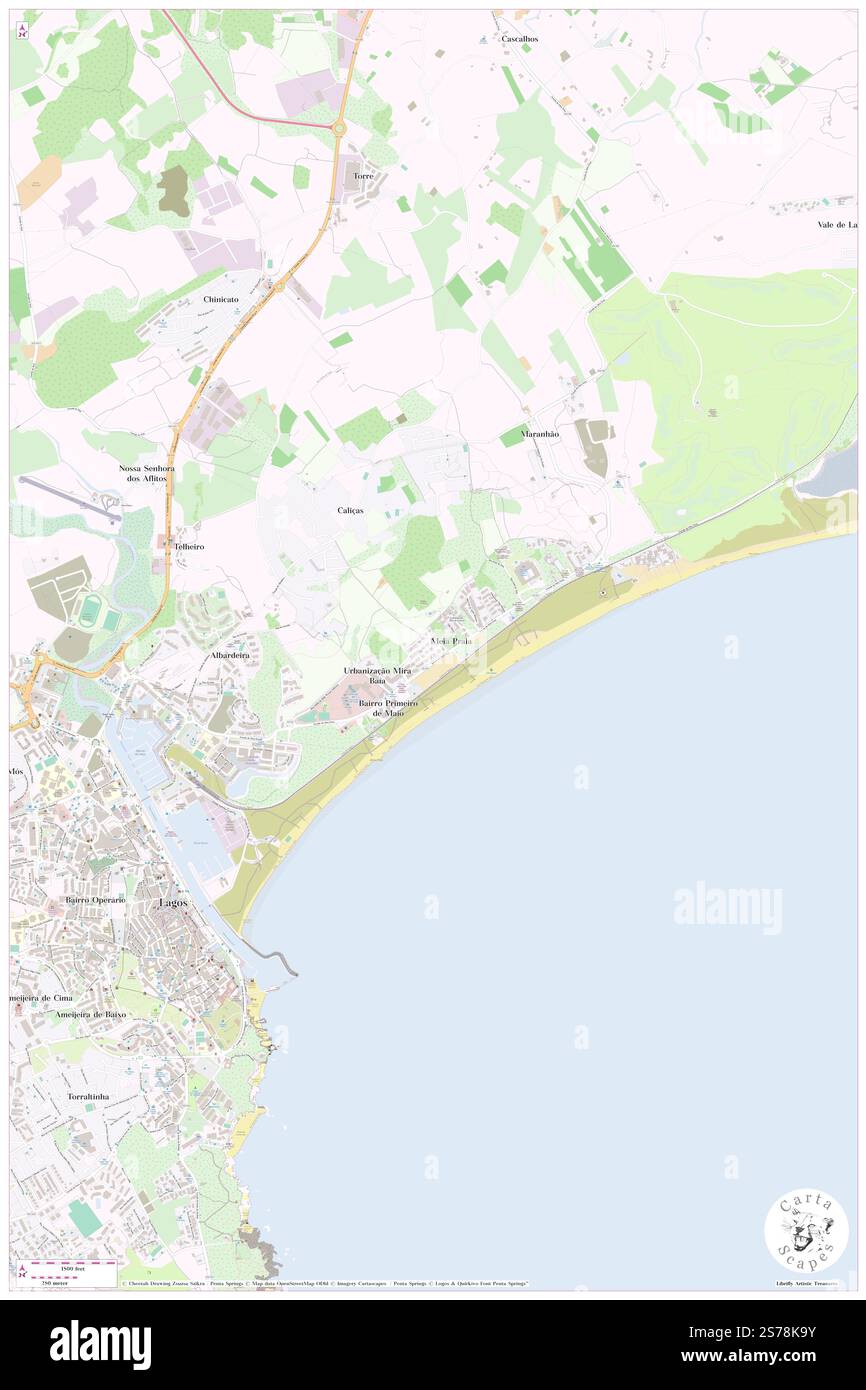 Meia praia portugal Cut Out Stock Images & Pictures - Alamy