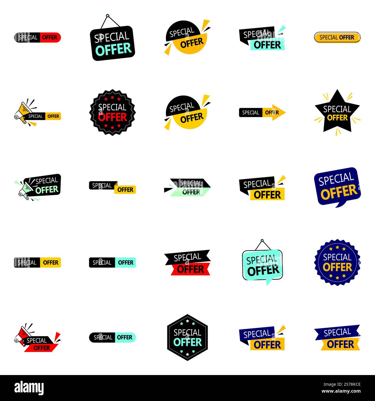 The Special Offer Vector Collection 25 Stunning Designs for Your Next ...