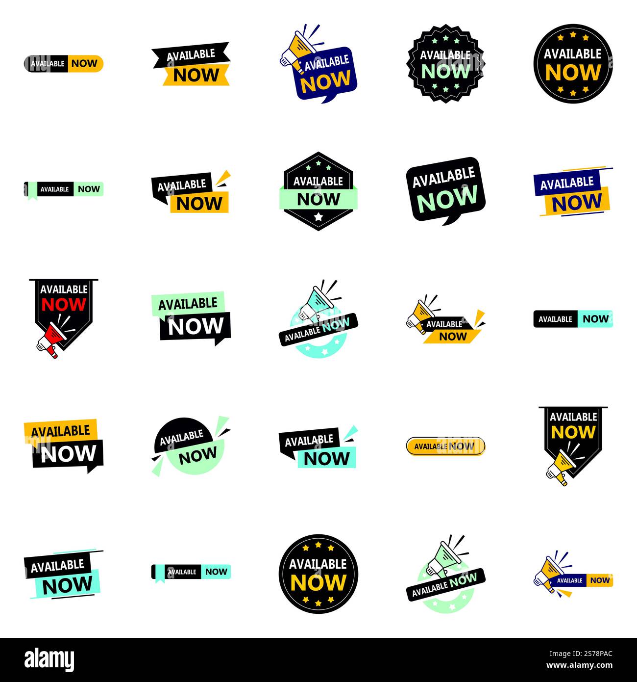 Available Now 25 Vector Banners for Dynamic and Distinctive Graphic ...